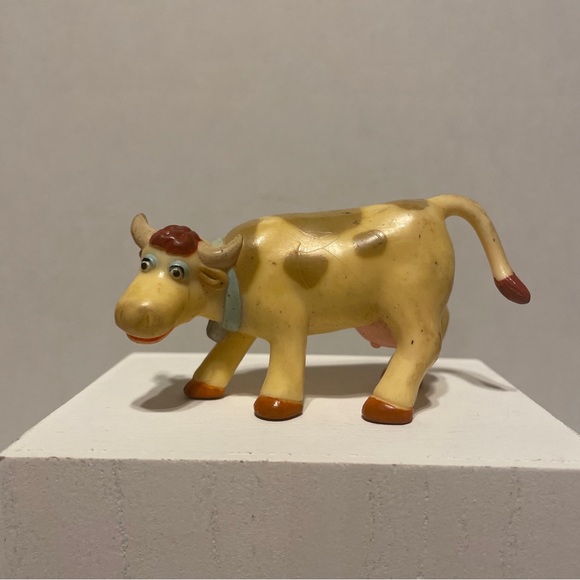 Sesame Street | Toys | Vintage Sesame Street Farm Barn Cow Plastic Milk ...